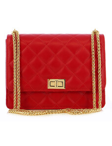 Κόκκινες γυναικείες τσάντες Guy Laroche, καπιτονέ, με λουράκι αλυσίδα ...