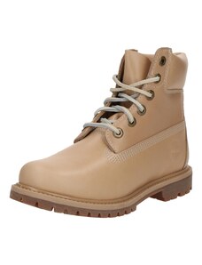 Μπεζ μπότες και μποτάκια αστραγάλου Timberland, με χαμηλό τακούνι, με ...