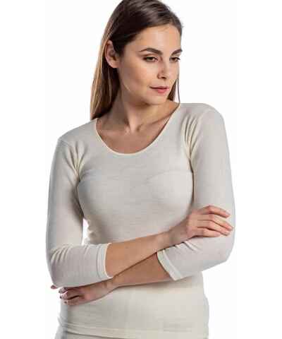 Λευκά, κοντά γυναικεία κομπινεζόν και φανελάκια με μανίκια τρία τέταρτα - GLAMI.gr