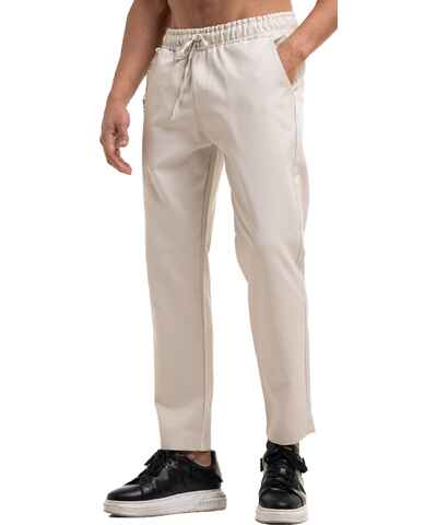 Nude ανδρικά κομψά παντελόνια Martini MRT - GLAMI.gr