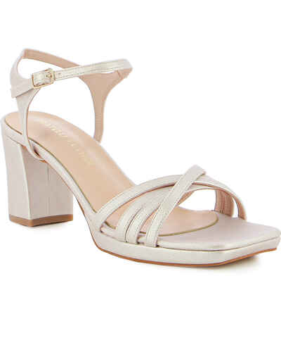 Nude, δερμάτινα, νυφικά γυναικεία πέδιλα με τακούνι | 70 προϊόντα - GLAMI.gr