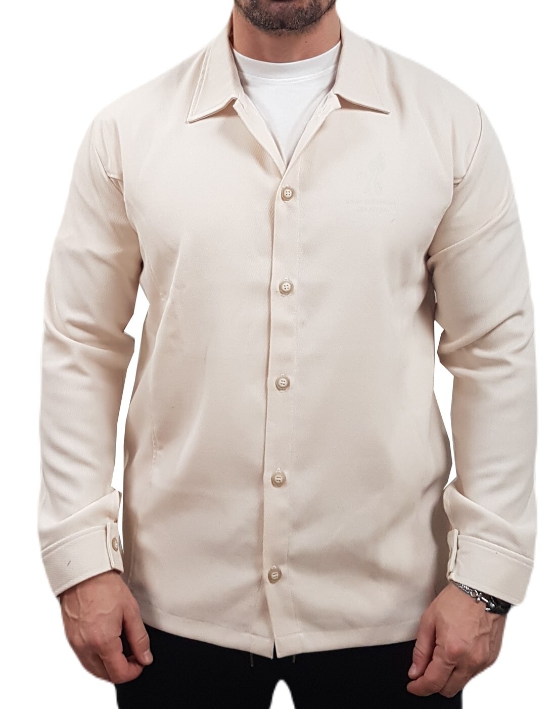 Martini MRT MRT Martini - 4433-pedro - Ecru - Overshirt Jacket - GLAMI.gr