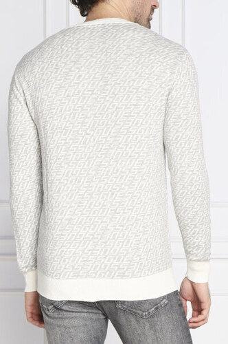 GUESS JEANS Πουλόβερ PALMER | Slim Fit | με την προσθήκη μαλλιού - GLAMI.gr