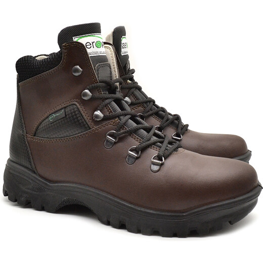 AEROPELMA SHOES 450 ΑΔΙΑΒΡΟΧΟ AEROPELMA ΜΠΟΤΑΚΙ ΚΑΦΕ - GLAMI.gr