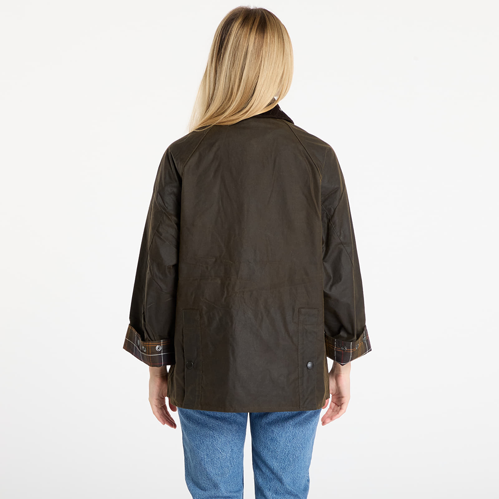 Μπουφάν Barbour Bedale Wax Jacket Olive/ Classic S - GLAMI.gr