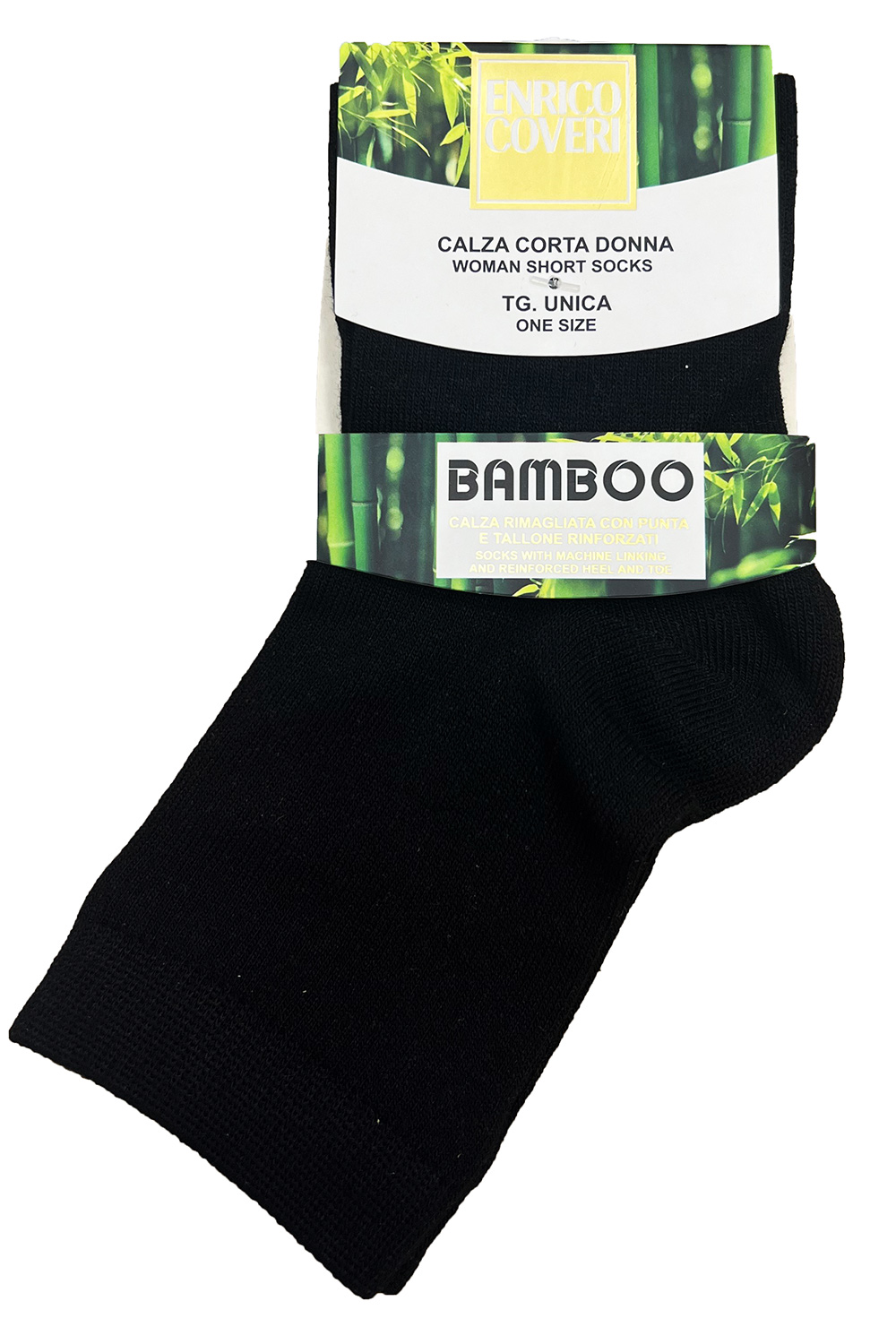Enrico Coveri γυναικείες κάλτσες από ύφασμα bamboo-WS-1NE - GLAMI.gr