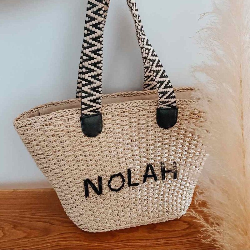 NOLAH BOHO CHIC ΨΑΘΙΝΗ ΤΣΑΝΤΑ ΠΑΡΑΛΙΑΣ - ΦΥΣΙΚΟ ΨΑΘΑ - GLAMI.gr