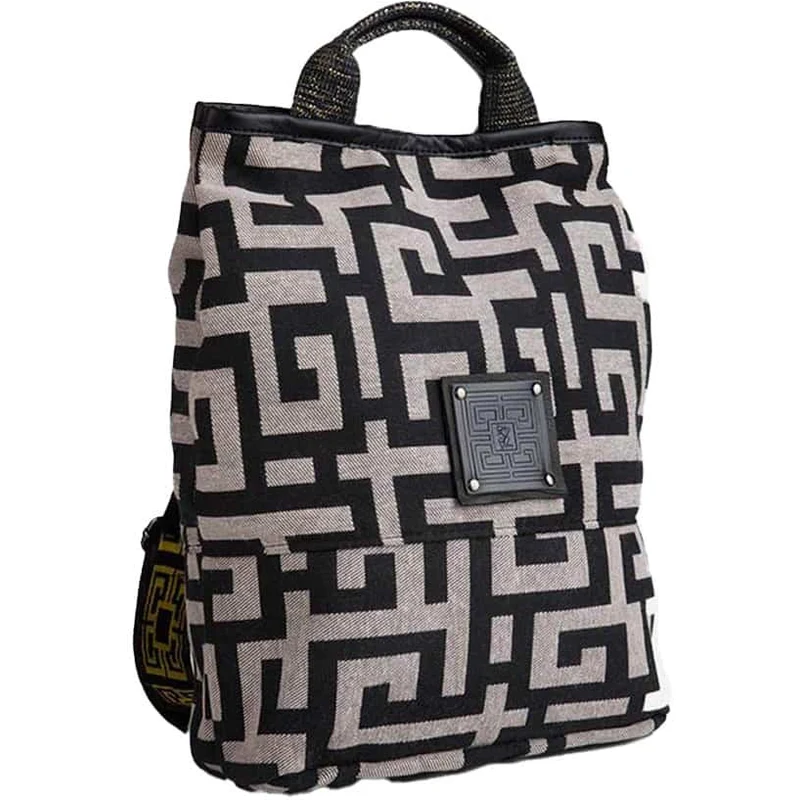 AMES Backpack Deos beige black - GLAMI.gr
