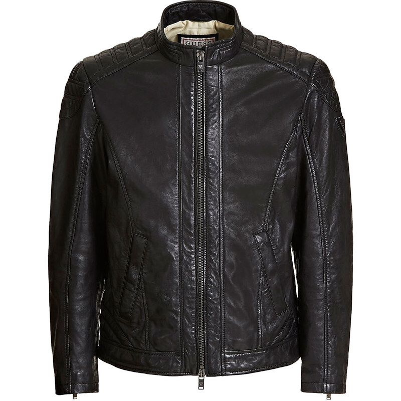 GUESS GLAM ROCK BIKER ΔΕΡΜΑΤΙΝΟ ΜΠΟΥΦΑΝ ΑΝΔΡΙΚΟ M01L55L0MM0-JBLK - GLAMI.gr