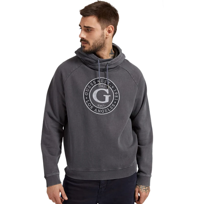 GUESS 'OZZIE' ΦΟΥΤΕΡ ΑΝΔΡΙΚΟ ΜΕ ΚΟΥΚΟΥΛΑ M1YQ62K68I1-G966 - GLAMI.gr