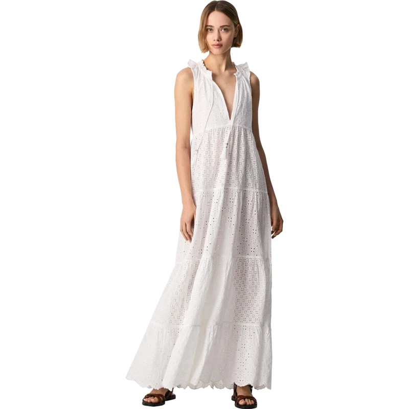 PEPE JEANS 'NATHAN' MAXI BOHEMIAN ΦΟΡΕΜΑ ΓΥΝΑΙΚEIO PL953053-800 - GLAMI.gr