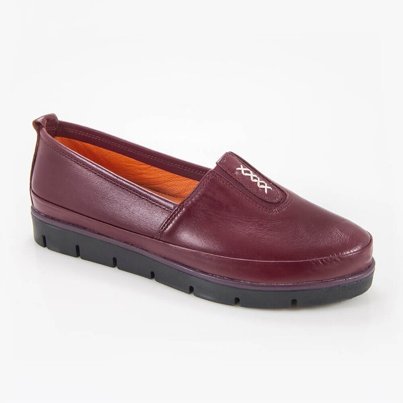 ΓΥΝΑΙΚΕΙΟ ΔΕΡΜΑΤΙΝΟ ΜΟΚΑΣΙΝΙ SAFE STEP 732 ME ΑΠΟΣΠΩΜΕΝΟ ΠΑΤΟ - GLAMI.gr