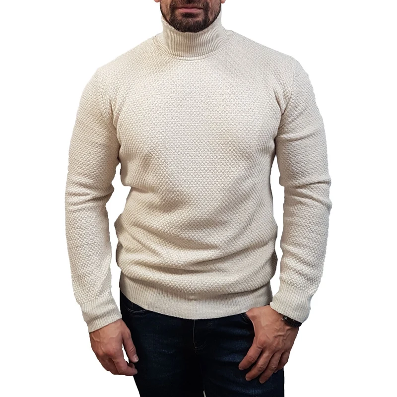 Martini MRT Mrt Martini - 6658 - Slim Fit - Ecru - Πλεκτo ΖΙΒΑΓΚΟ - GLAMI.gr