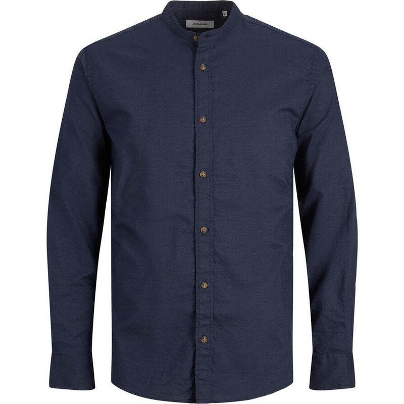 JACK & JONES Thessaloniki/Larissa ΠΟΥΚΑΜΙΣΟ ΛΙΝΟ , ΜΑΟ STYLE , 100% ...
