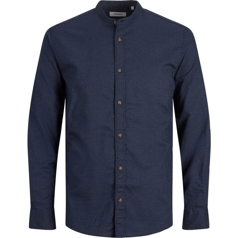 JACK & JONES Thessaloniki/Larissa ΠΟΥΚΑΜΙΣΟ ΛΙΝΟ , ΜΑΟ STYLE , 100% ...