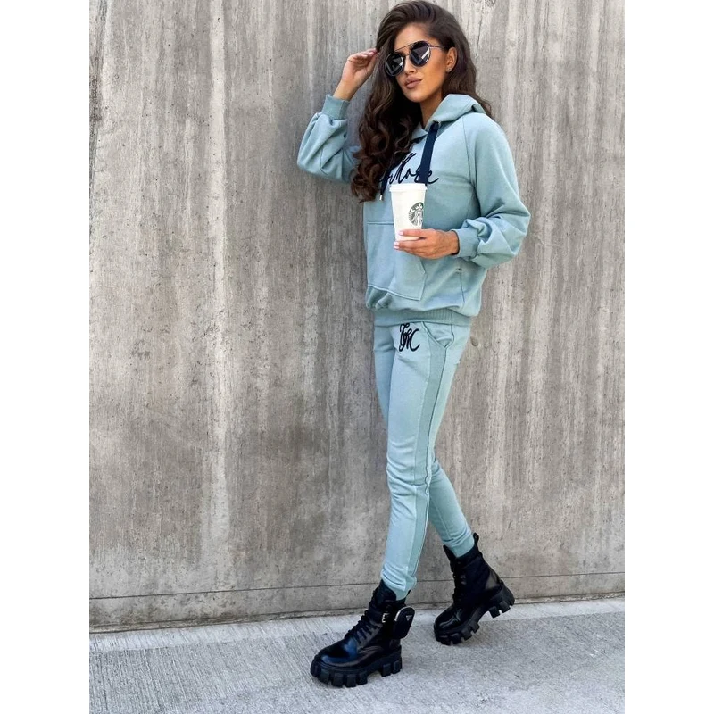 Τιρκουάζ παντελόνι Cocomore cmgSD1226.S04 - GLAMI.gr