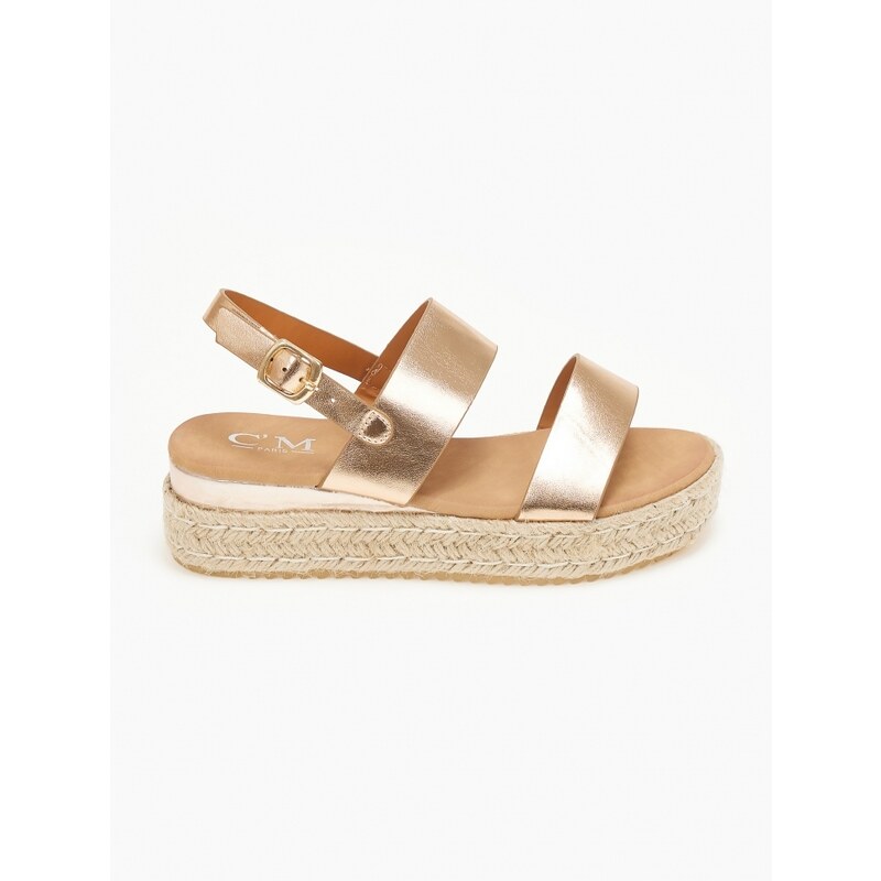 issue Σανδάλια flatform με διπλή φάσα - Rose Gold - 060012 - GLAMI.gr issue Σανδάλια flatform με διπλή φάσα - Rose Gold - 060012 - GLAMI.gr