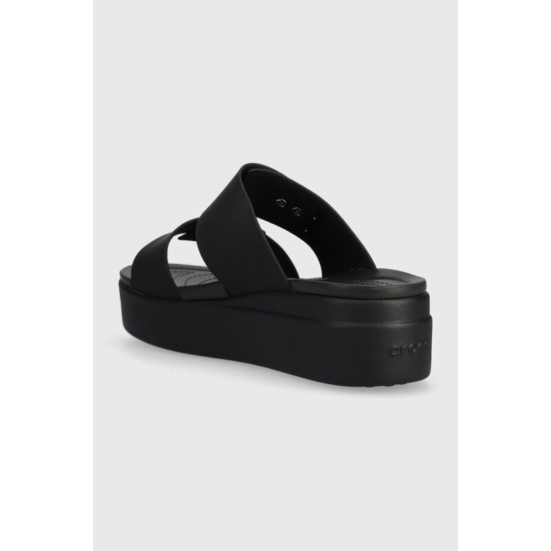 Παντόφλες Crocs Brooklyn Low Wedge Sandal Brooklyn Low Wedge Sandal ...