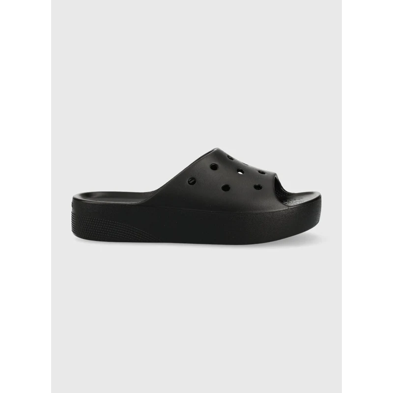 Παντόφλες Crocs Classic Platform Slide Classic Platform Slide χρώμα ...