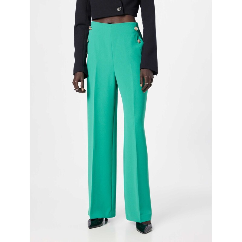 Ted Baker Παντελόνι με τσάκιση 'LAYLA' χρυσό / γαλαζοπράσινο - GLAMI.gr