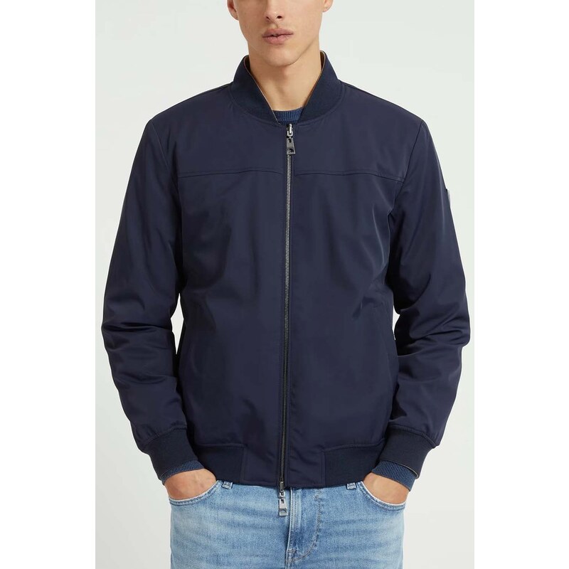 GUESS Μπουφαν Διπλης οψης Bomber M3YL16WFHJ0 g7v2 smart blue - GLAMI.gr
