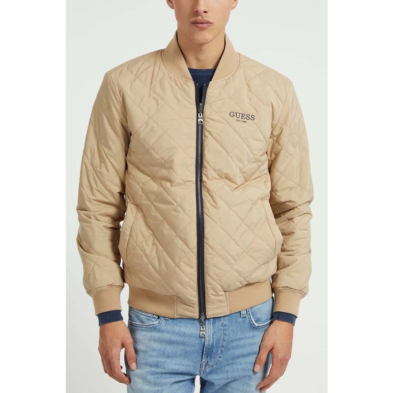 GUESS Μπουφαν Διπλης οψης Bomber M3YL16WFHJ0 g7v2 smart blue - GLAMI.gr