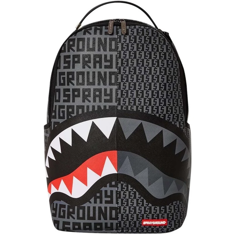 SPRAYGROUND SPLIT INFINITY CHECK IN GREY DLXSV BACKPACK B5472 Πολύχρωμο ...