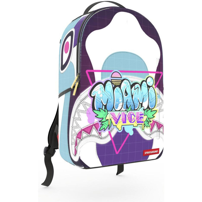 SPRAYGROUND MIAMI VICE GRAFFITI TAG B5521 Πολύχρωμο - GLAMI.gr