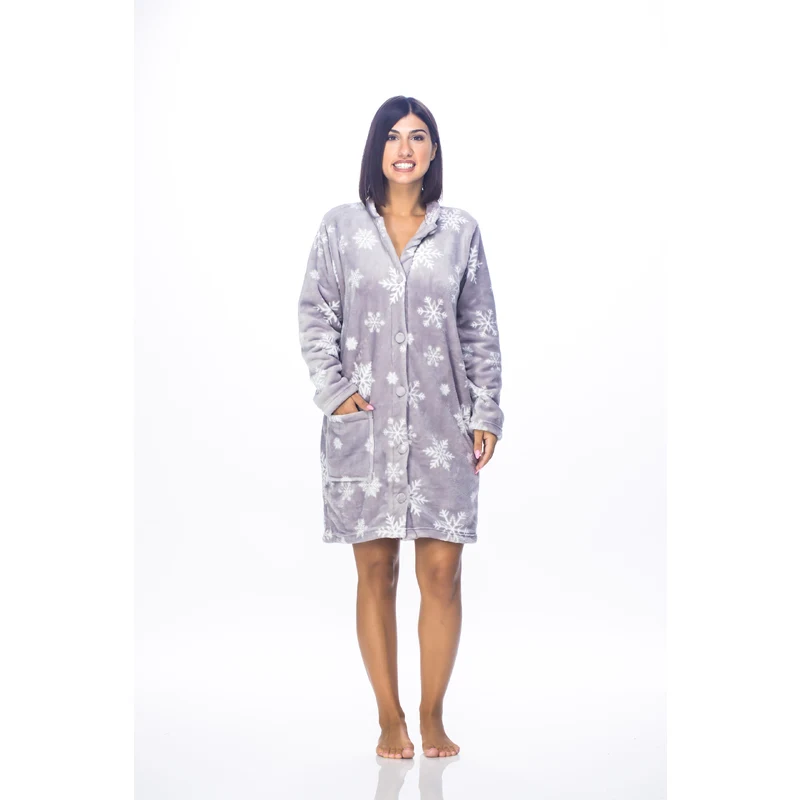 Γυναικεία Ρόμπα Koyote Fleece Με Κουμπιά - GLAMI.gr