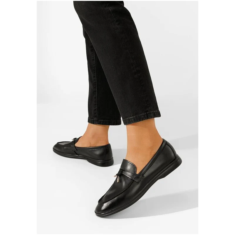 Zapatos Μοκασίνια γυναικεια Anette μαύρα - GLAMI.gr