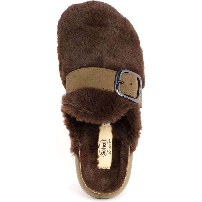 SCHOLL Παντοφλες Ivy Big Buckle F309491020 1020 dk green - GLAMI.gr