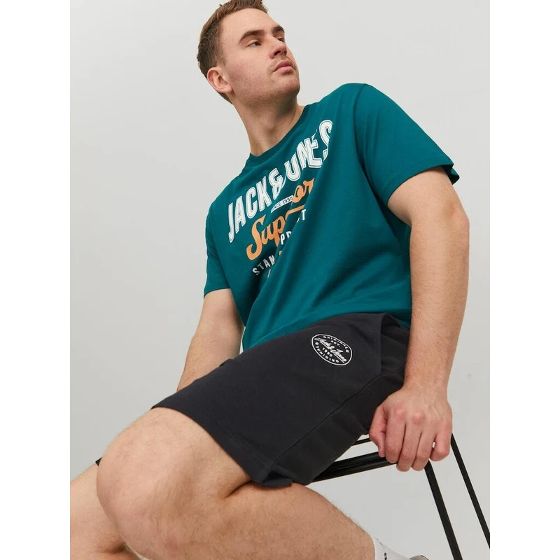 JACK & JONES Thessaloniki/Larissa ΒΕΡΜΟΥΔΑ ΦΟΥΤΕΡ 100% ΒΑΜΒΑΚΙ ...