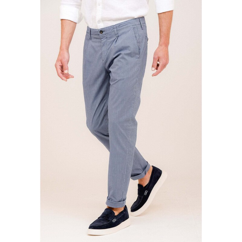 FourTen ΑΝΔΡΙΚΟ ΠΑΝΤΕΛΟΝΙ CHINOS PORTOBELLO'S ΜΕ ΠΙΕΤΕΣ RAF SLIM FIT ...