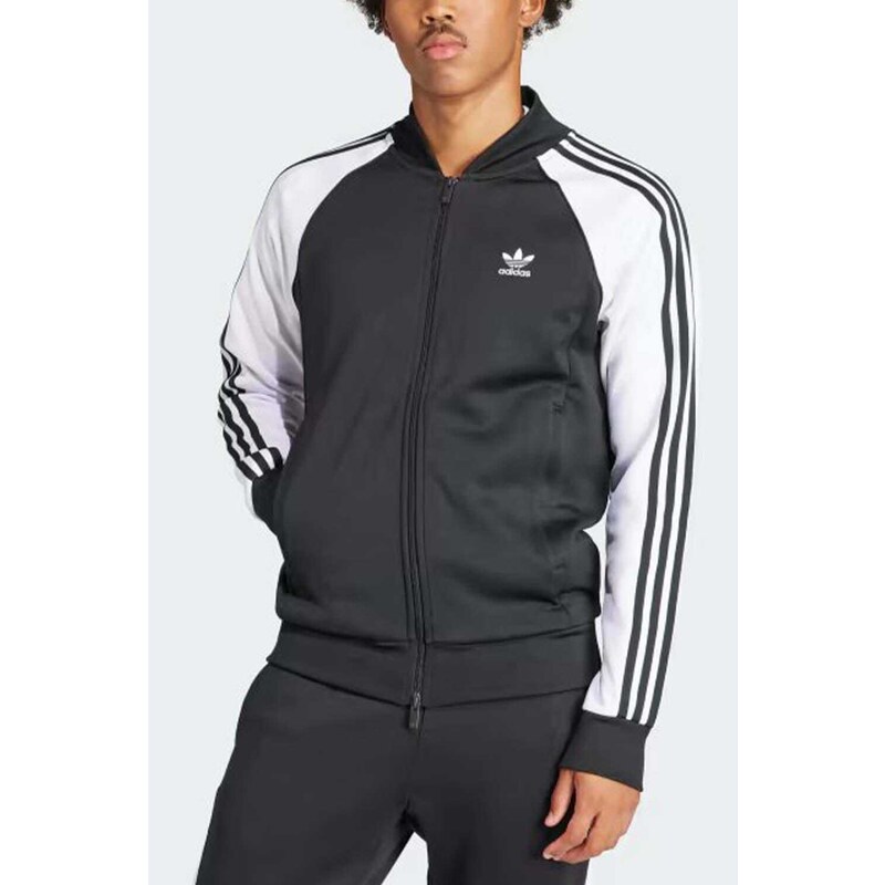 ADIDAS Ζακετα Sst Tt Black/White/White IK7025 black - GLAMI.gr