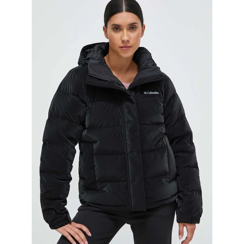 Μπουφάν με επένδυση από πούπουλα Columbia Bulo Point II χρώμα: μαύρο ...