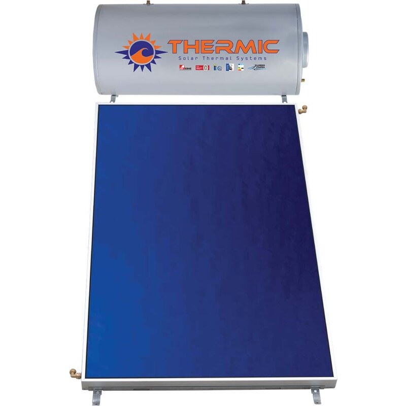ΗΛΙΑΚΟΣ ΘΕΡΜΟΣΙΦΩΝΑΣ THERMIC BETA GLASS 150LT ΣΥΛΛΕΚΤΗ 2 Τ.Μ. ΤΡΙΠΛΗΣ ...