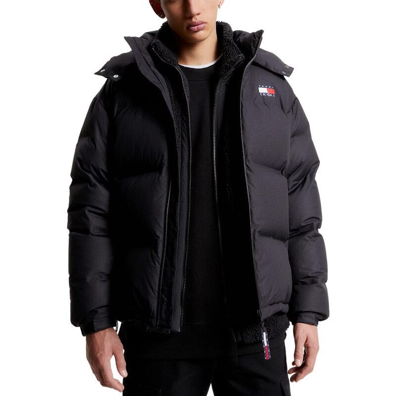 TOMMY HILFIGER ALASKA PROTECT PUFFER ΜΠΟΥΦΑΝ ΑΝΔΡIKO DM0DM17230-BDS ...