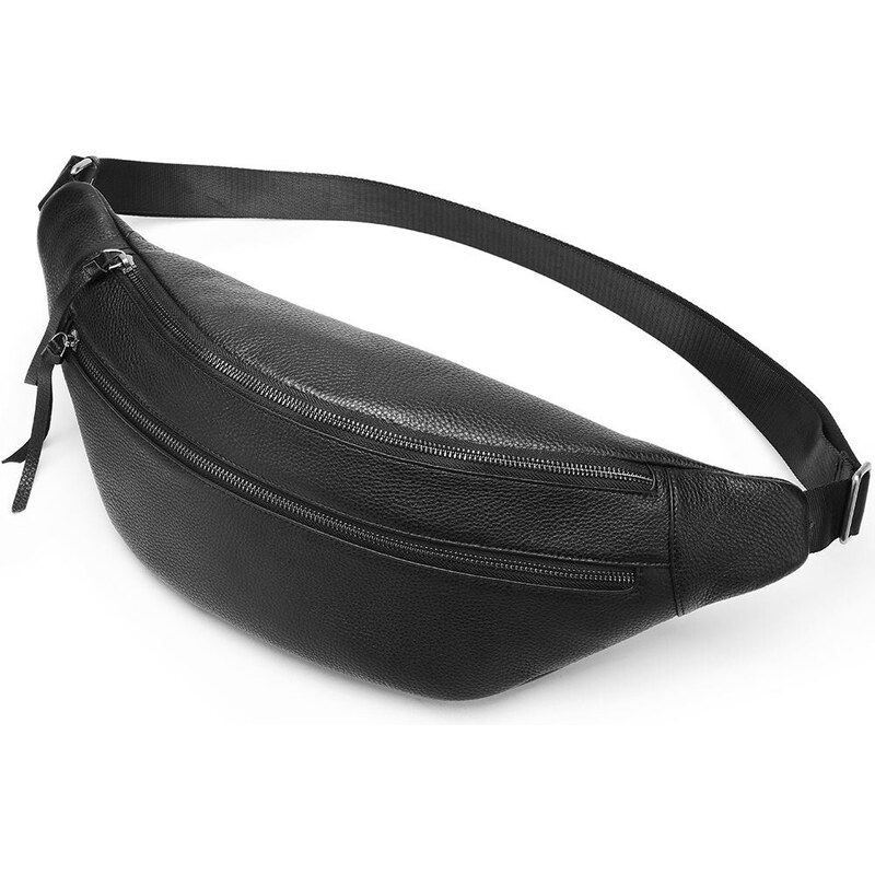 Δερμάτινο τσαντάκι μέσης Cardinal 20803 black - GLAMI.gr