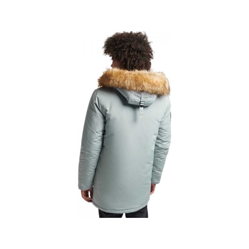 Superdry Suerdry D3 OVIN EVEREST FAUX FUR HOODED PARKA ΜΠΟΥΦΑΝ ΑΝΔΡΙΚΟ ...