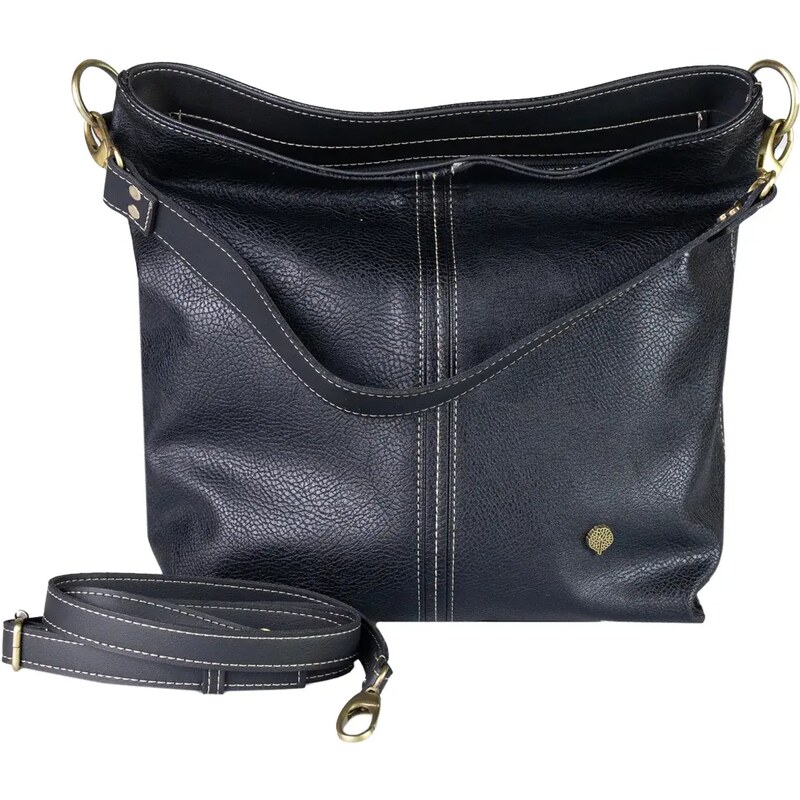 Thiros Τσάντα ώμου με λουράκι Street Life 29-7012-BLACK - GLAMI.gr