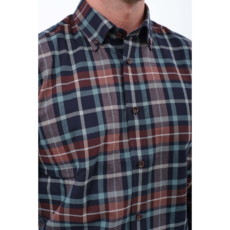 ΑΝΔΡΙΚΟ ΠΟΥΚΑΜΙΣΟ PORTOBELLO'S ΚΑΡΟ ΟΙΝΟΠΝΕΥΜΑΤΙ ΜΕ BUTTON DOWN ΓΙΑΚΑ ...