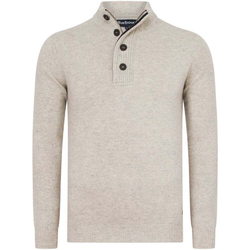 Barbour Πλεκτό Half Zip Sid Κανονική Γραμμή - GLAMI.gr