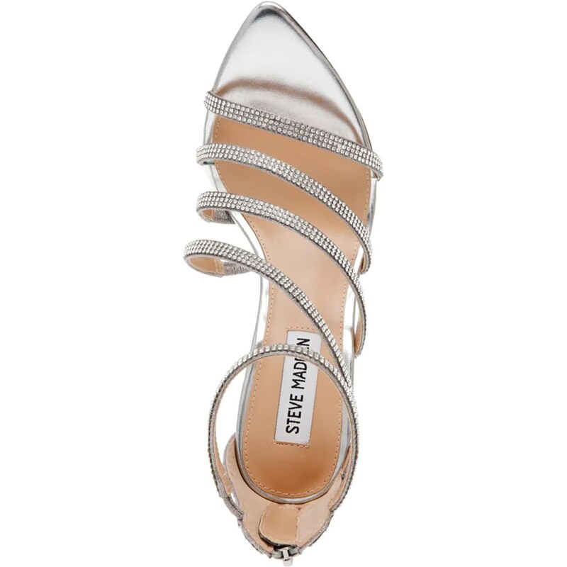 STEVE MADDEN Πεδιλα Beamish SM11002585-751 silver - GLAMI.gr