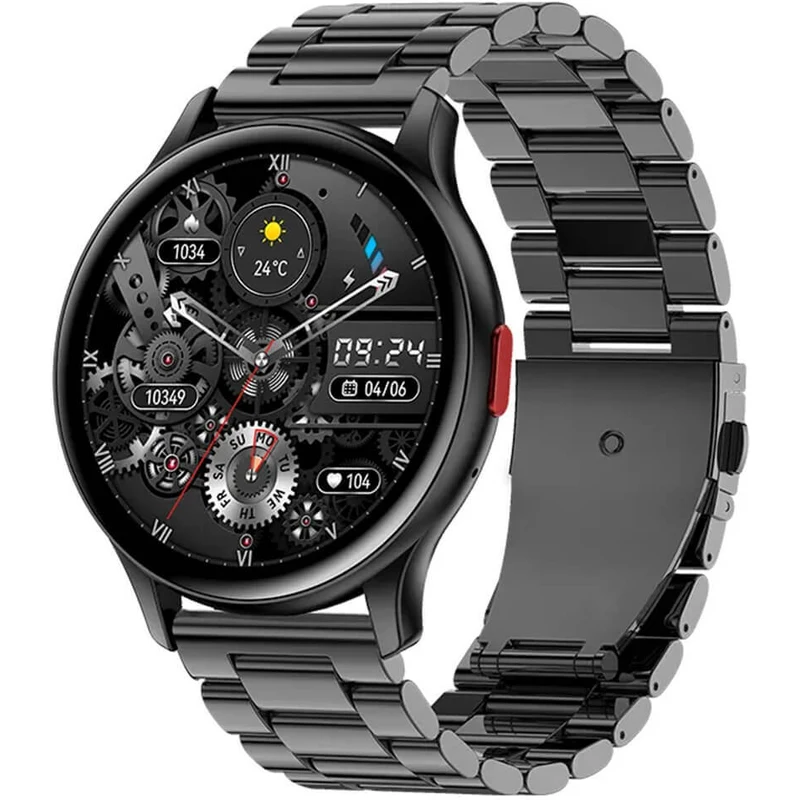 Smartwatch Microwear MX11 - Black Steel - GLAMI.gr