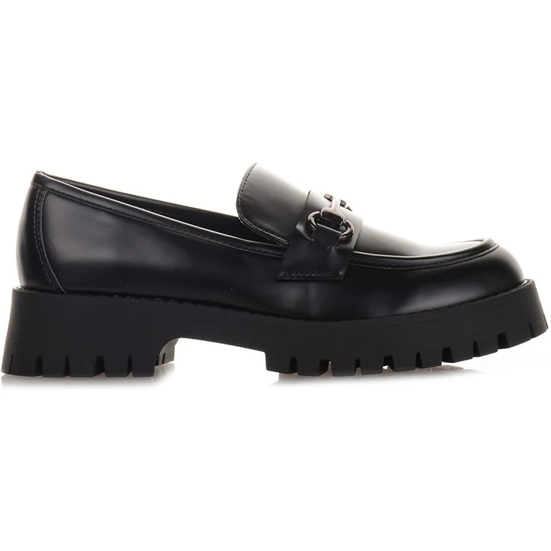 Modati Γυναικεία Μαύρα Chunky Loafers ΚΩΔ: YL165-BLACK - GLAMI.gr