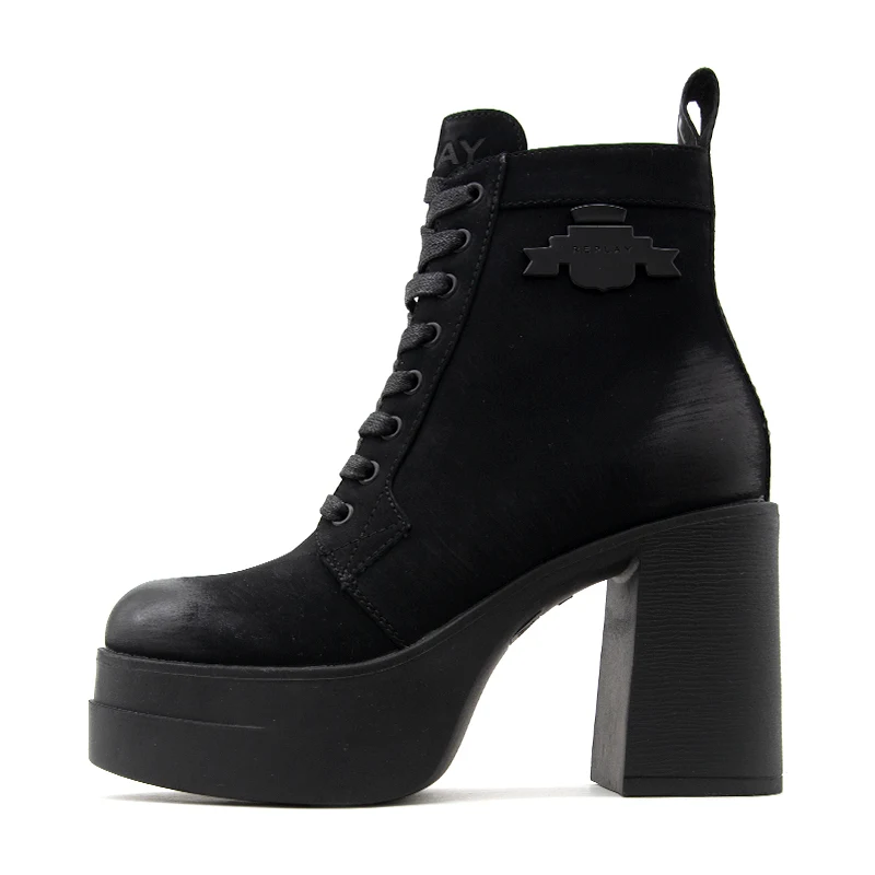 GWP5S.000.C0003S ANGELA SHIELD HIGH HEEL BOOTS WOMEN REPLAY - GLAMI.gr