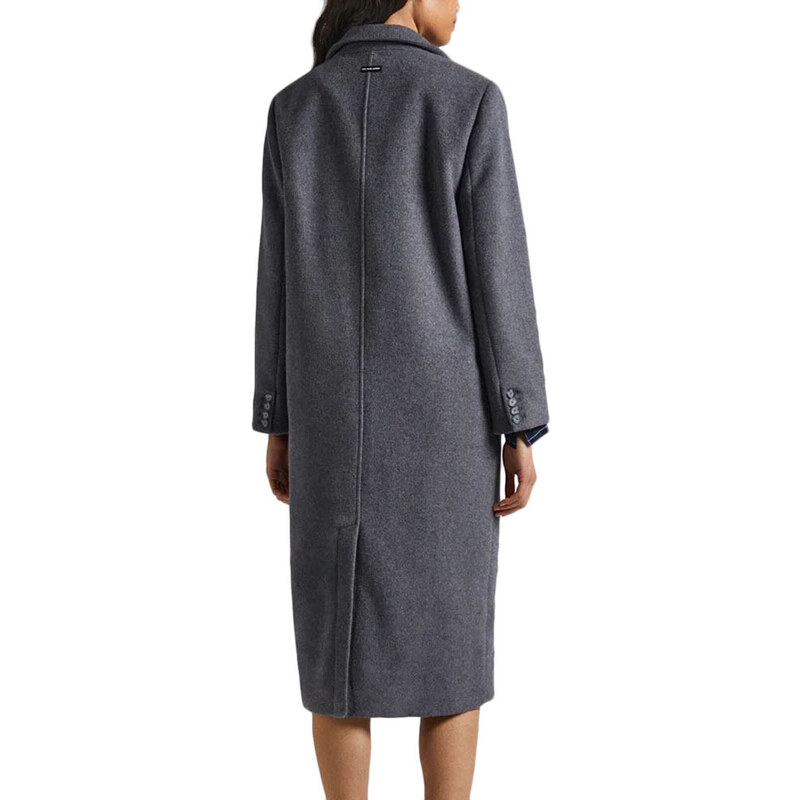 E1 DROP 3A MADISON LONG COAT WOMEN PEPE JEANS - GLAMI.gr