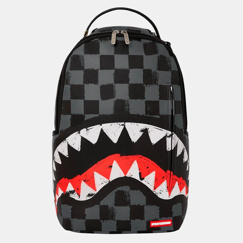 Sprayground Sharks In Paris Paint Grey Dlxsv Backp - GLAMI.gr