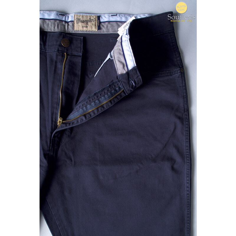 WRANGLER / LEE ΠΑΝΤΕΛΟΝΙ WRANGLER 5-ΤΣΕΠΟ ΒΑΜΒΑΚΕΡΟ ΕΛΑΣΤΙΚΟ. ΜΠΛΕ ...