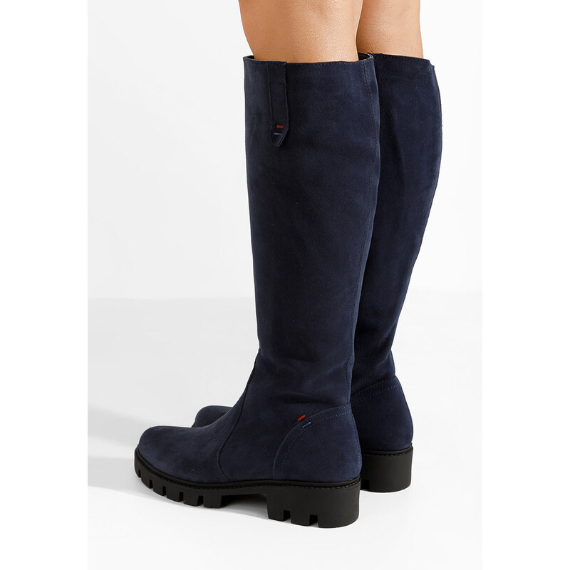 Zapatos Γυναικειες δερματινες μποτες Catrina Νειβι - GLAMI.gr